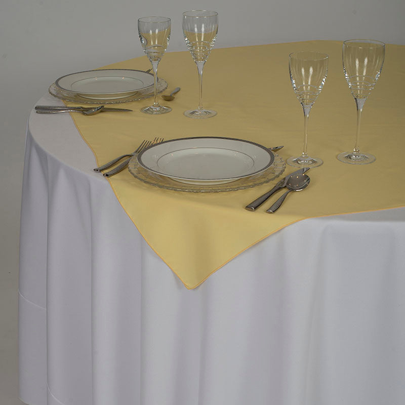 Maize Yellow Table Linen Overlay – Groovy Linen